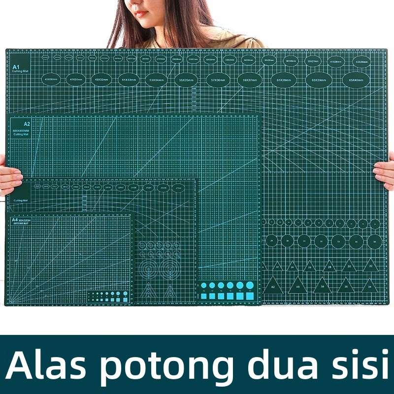 Jual Alas Cutting Mat Board A3 A4 A2 A1 Dua Sisi Papan Pvc Pemotong Pertas | Shopee Indonesia