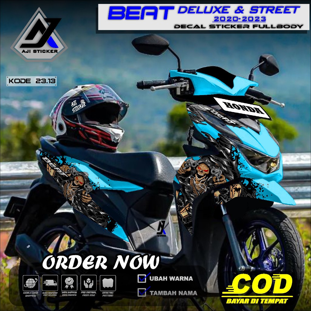 Jual (COD) Decal Beat Deluxe 2023 Full Body - DECAL BEAT DELUXE ...