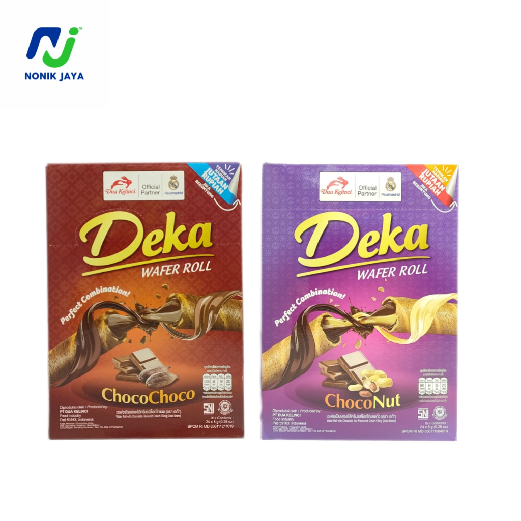 Jual Deka Wafer Roll Box Isi 24 Pcs | Shopee Indonesia