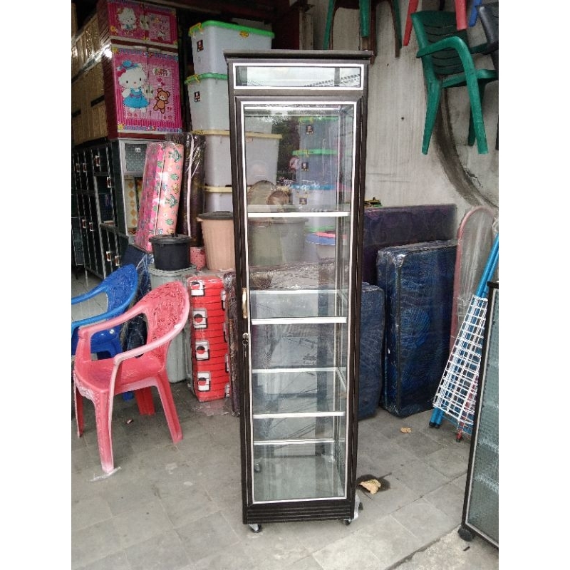 Jual Lemari Display / Rak Tas / Rak Display Almunium | Shopee Indonesia