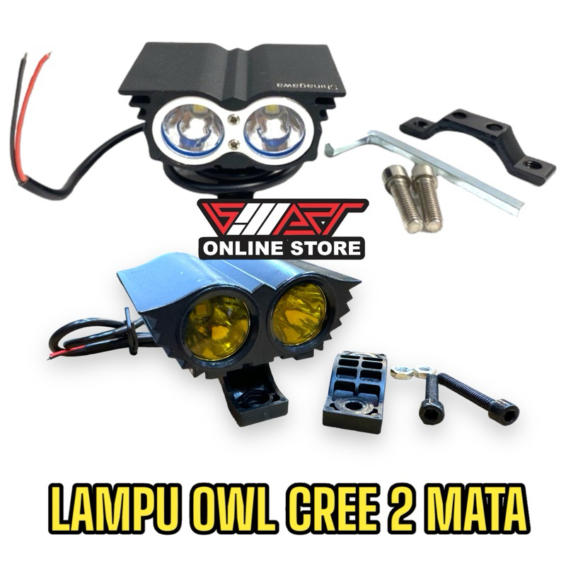 Jual LAMPU SOROT LED 2 MATA CREE | Shopee Indonesia