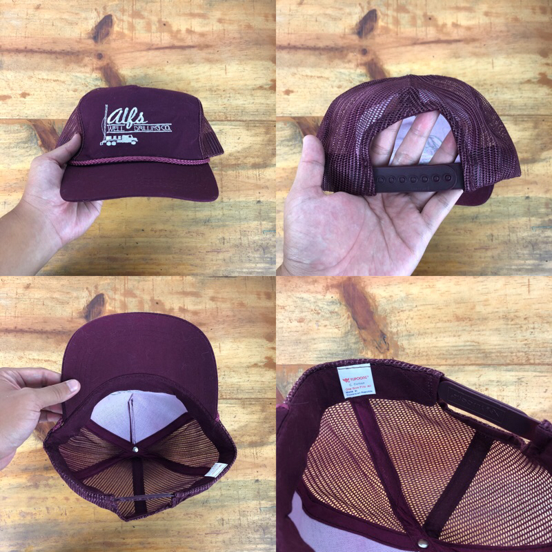 Jual Topi Vintage / Trucker / Topi Trucker / Topi Trucker Rope Hat ...