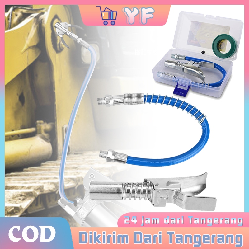 Jual 1Set Kepala Pompa Grease Gun Mudah Dikunci Grease Gun Coupler ...