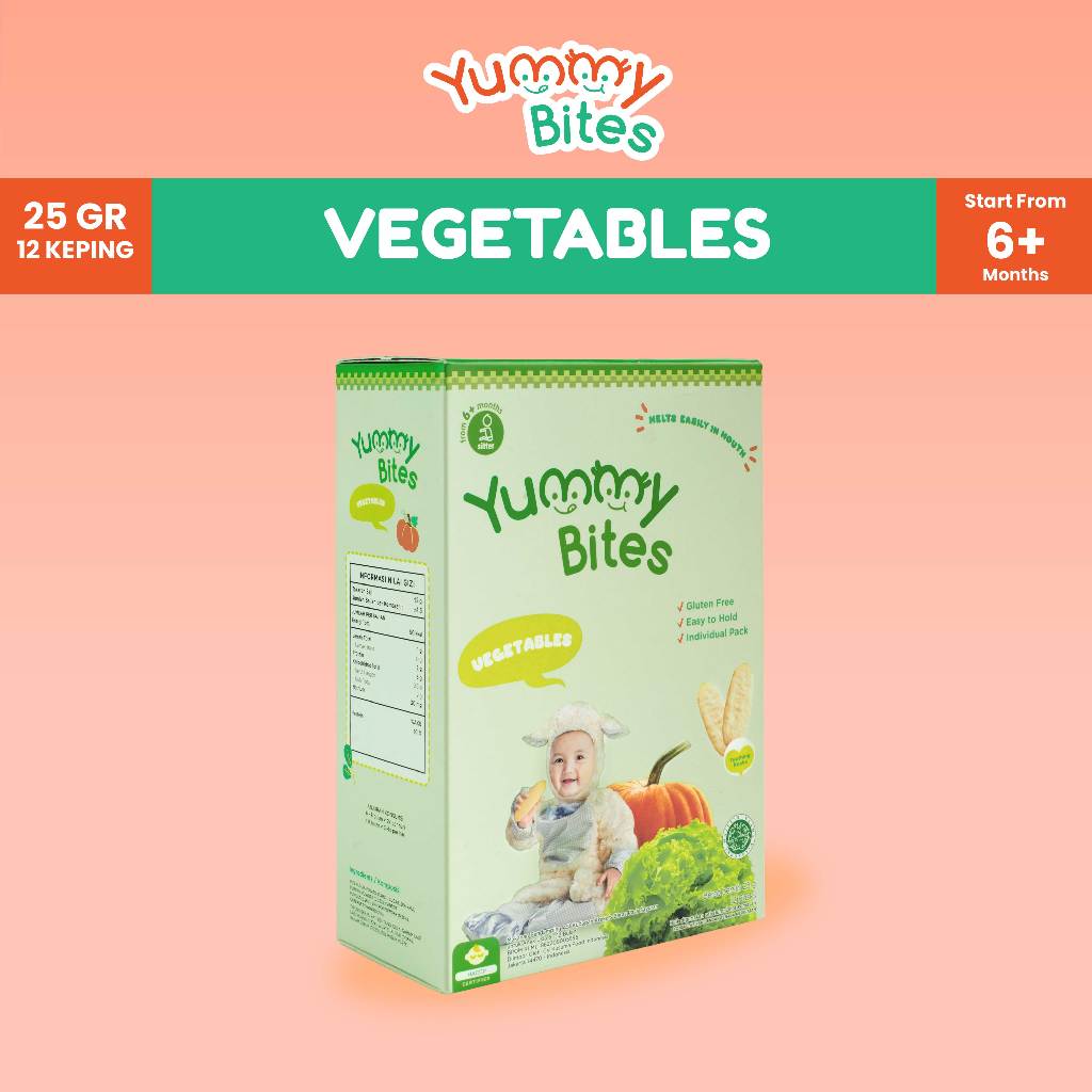 Jual [NIKITA WILLY EXCLUSIVE] Yummy Bites Rice Crackers 25 GR Snack ...