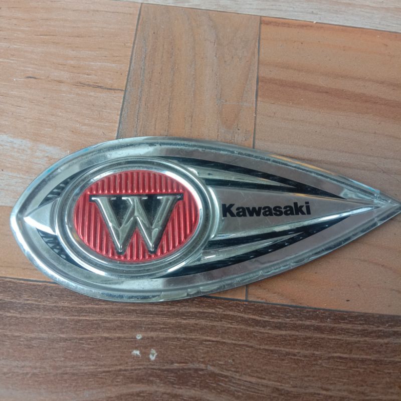 Jual emblem tangki Kawasaki w175 logo lambang | Shopee Indonesia