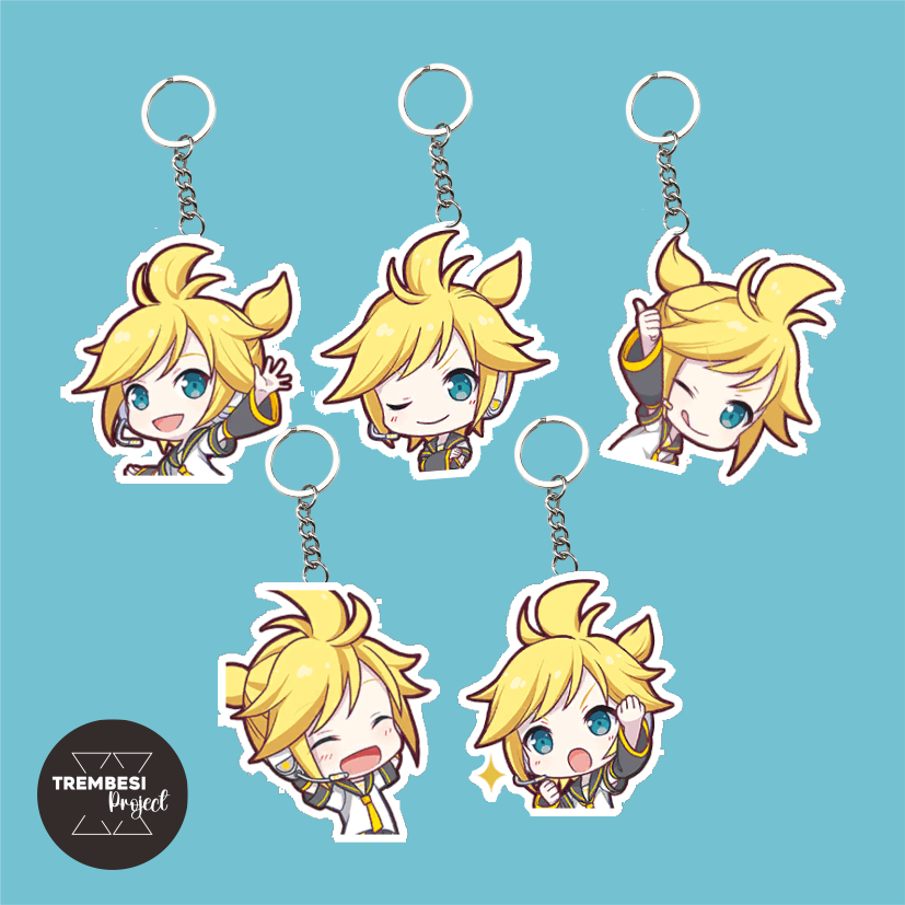 Jual GANTUNGAN KUNCI KAGAMINE LEN PROJECT SEKAI | GANCI AKRILIK PROSEKA ...