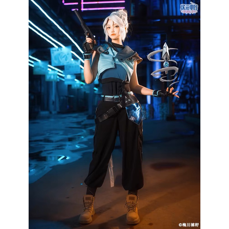 Jual READY CosFM - Jett Valorant Costume Cosplay HQ Game Fps | Shopee ...