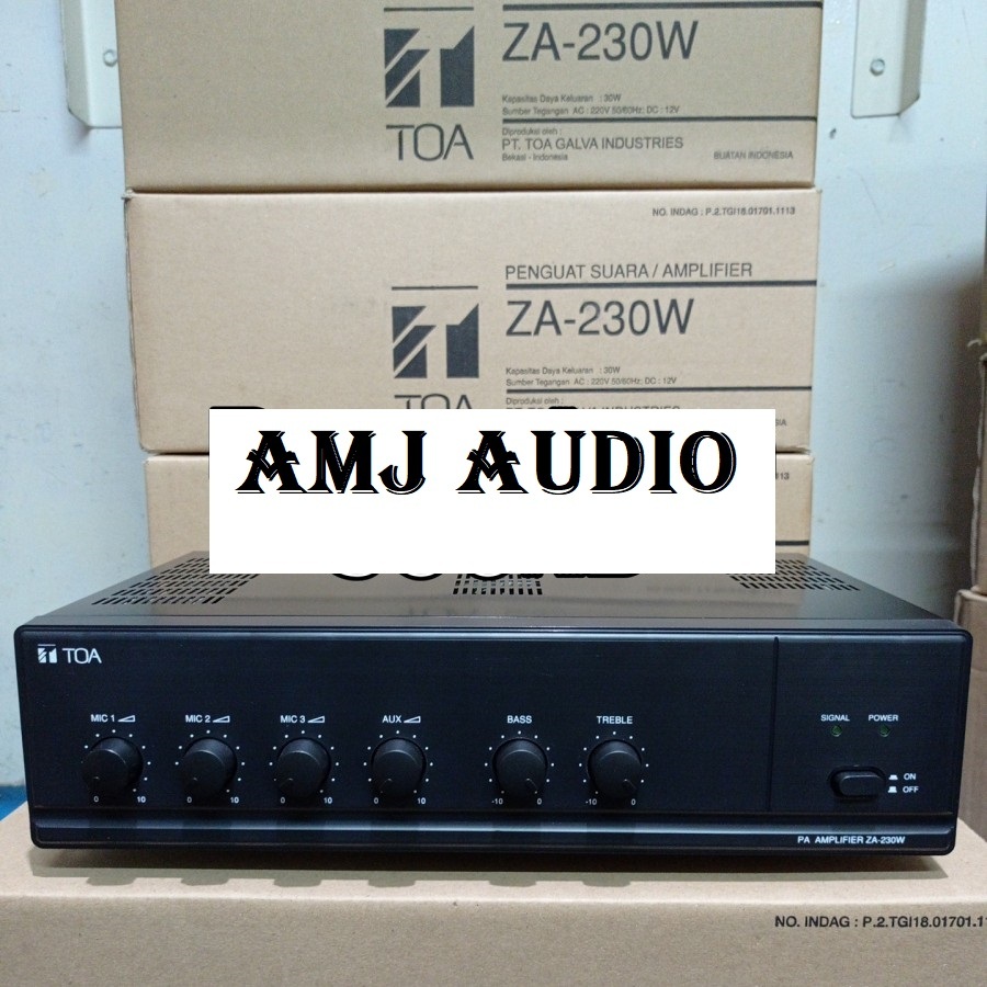 Jual Mixer Amplifier TOA ZA-230W / ZA 230W (30Watt) | Shopee Indonesia