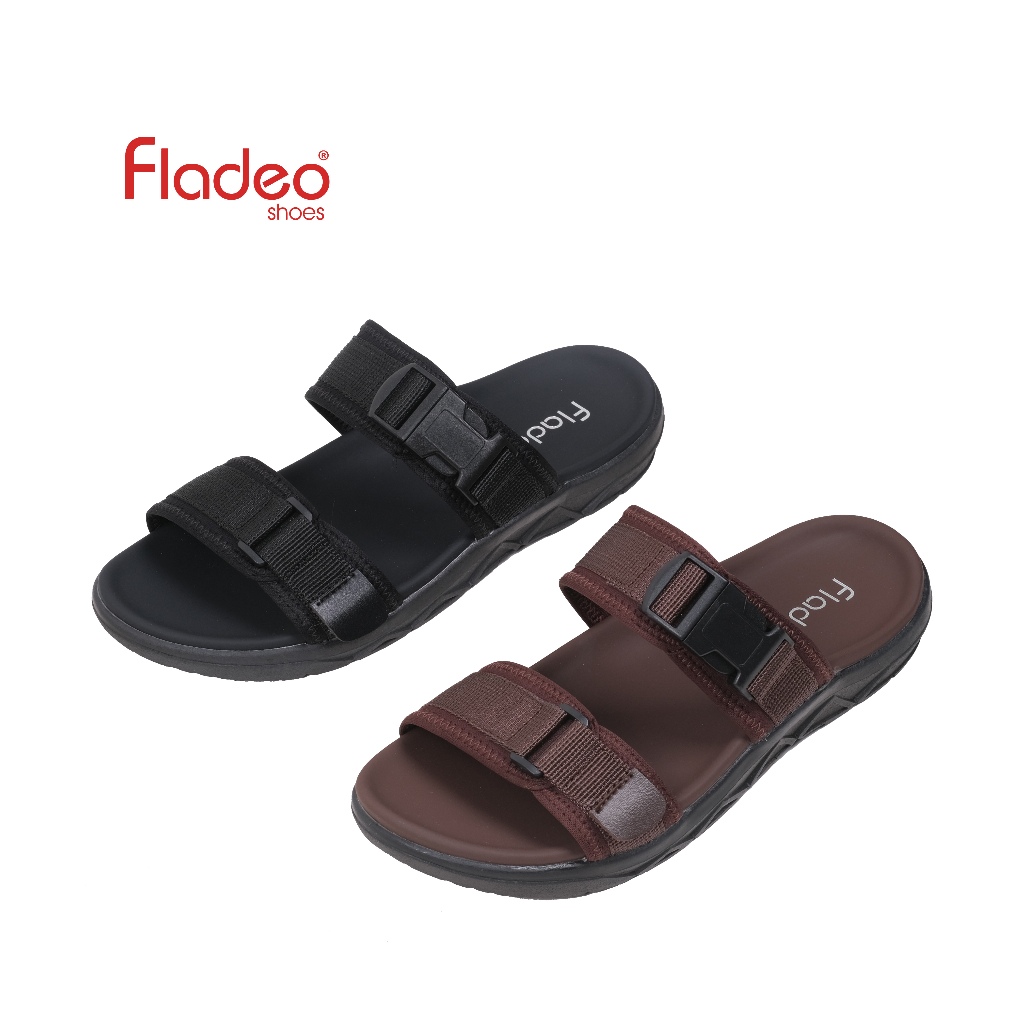 Jual Fladeo C24/MDS515-2AH/Sandal Slide Pria [ Slipper Sandals ...