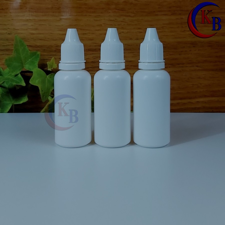 Jual BOTOL TETES 30 ML SEGEL / BOTOL HDPE 30ML / BOTOL TETES MATA 30ML ...