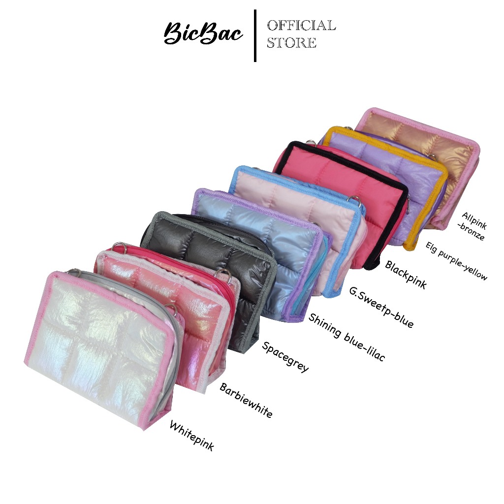 Jual BICBAC WALLET PILLOW TAS DOMPET KECIL SIMPLE KOSMETIK LIPSTICK ...