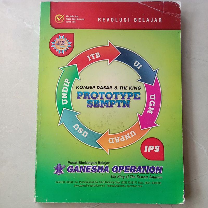Jual Revolusi Belajar Koding Konsep Dasar & The King Prototype SBMPTN XII IPS - Ganesha ...
