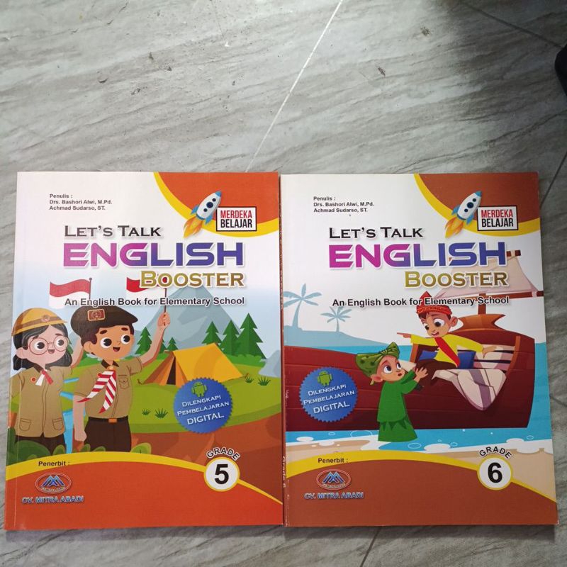 Jual ORIGINAL BARU KUMER KURIKULUM MERDEKA BAHASA INGGRIS LETS TALK ENGLISH KELAS 56 SD | Shopee ...