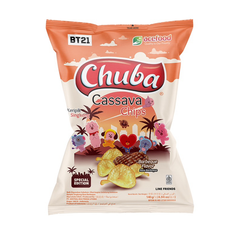 Jual Chuba Cassava Chips 140 g snack | Shopee Indonesia