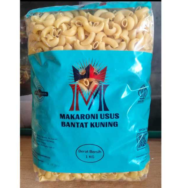 Jual [Pack] Makaroni Makroni Usus Bantat Rebus Merk Mahkota 1 Kg ...