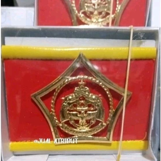 Jual Emblem Baret PM POM GARNISUN TNI Pin Baret POM | Shopee Indonesia