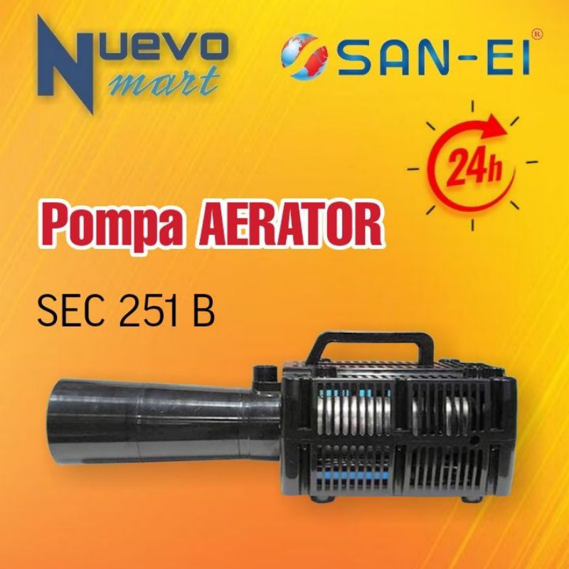 Jual Pompa Aerator SAN EI SEC 251 B Pompa Udara Kolam Ikan | Shopee ...