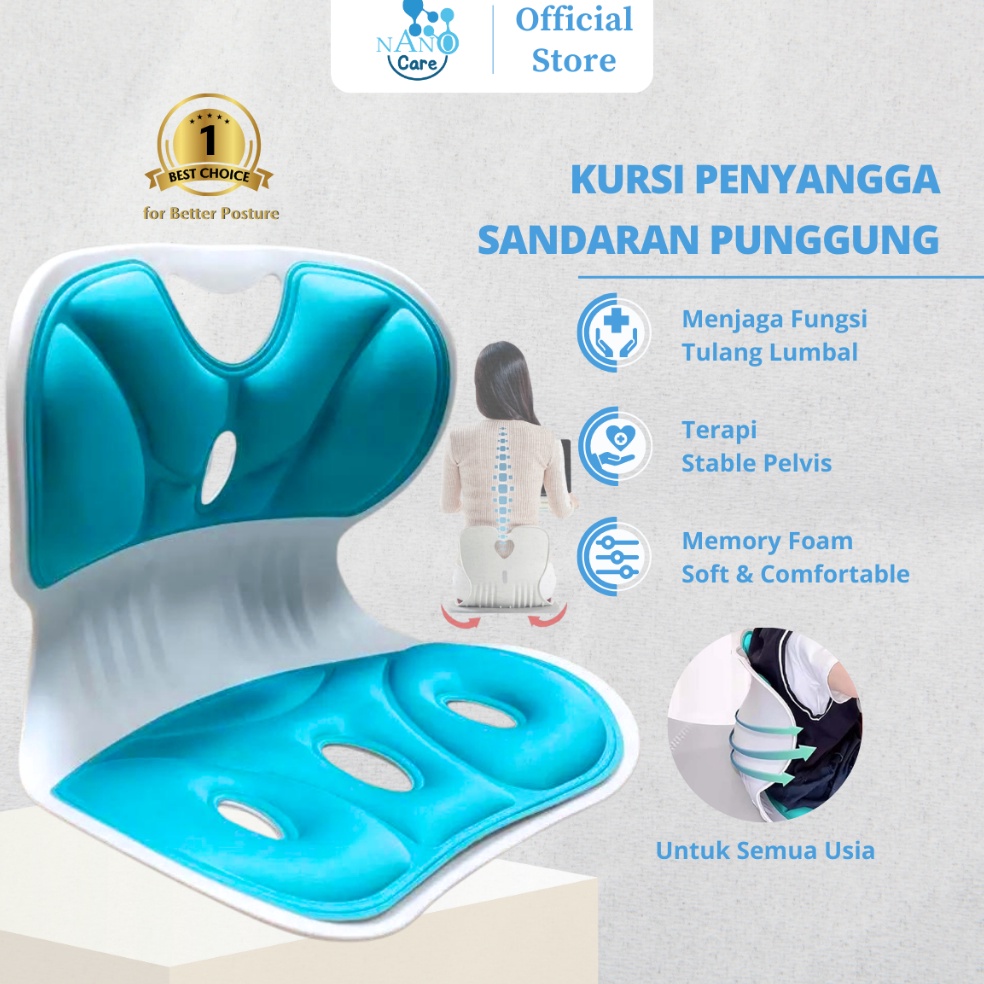 Jual STOK TERBARU Curble Chair Grand Sandaran Kursi Penyangga Punggung ...