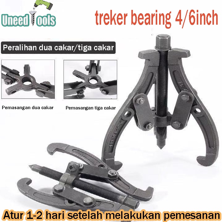 Jual HARGA TERMURAAH UneedTools Treker 3 Kaki 4 6 Inch treker bearing ...