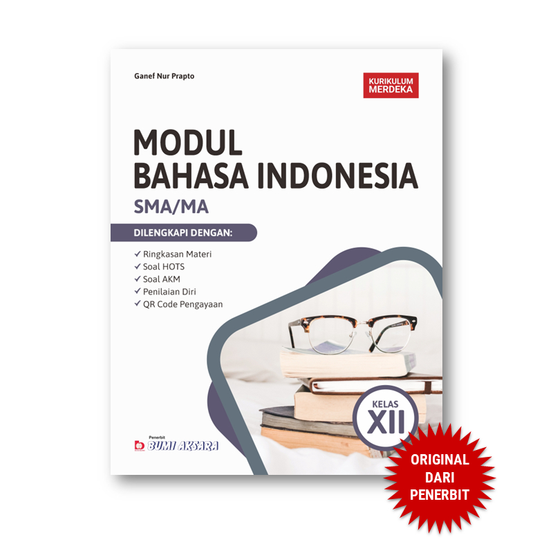 Jual Modul Bahasa Indonesia Kelas XII SMA MA Kurikulum Merdeka - Bumi ...