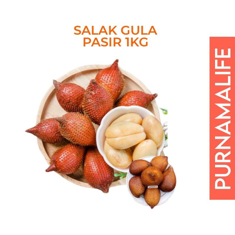 Jual 1KG SALAK KERSIKAN PASURUAN JAWA TIMUR I SALAK GULA PASIR MANIS ...
