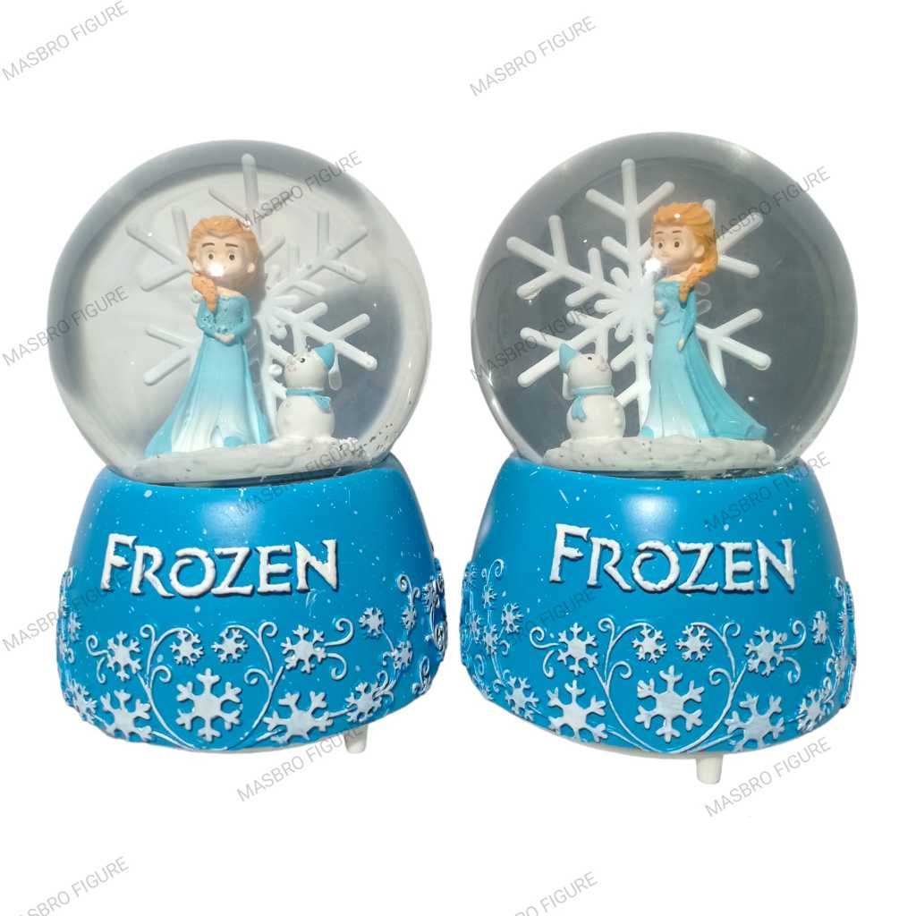 Jual Pajangan Bola Air Figure Frozen Snowball Elsa Musik dan Led ...