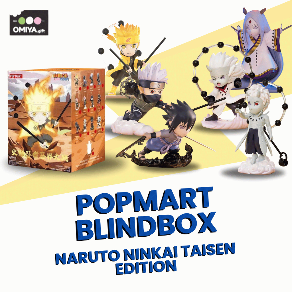 Jual NARUTO SHIPPUDEN POP MART BLIND BOX NARUTO NINKAI TAISEN SERIES ...