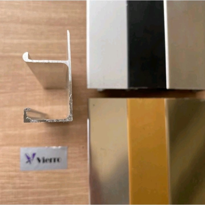 Jual PROFIL ALUMINIUM / HANDLE ALUMINIUM HUBEN GP - 30 Miror | Shopee ...