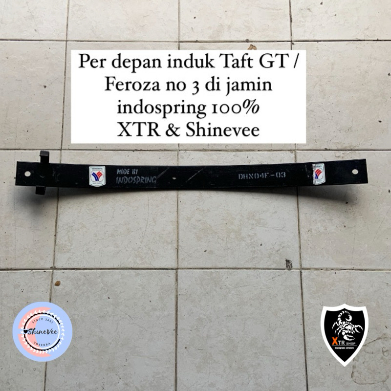 Jual Per depan Taft GT induk No 3 per daun feroza DH004F-3 pir utama ...