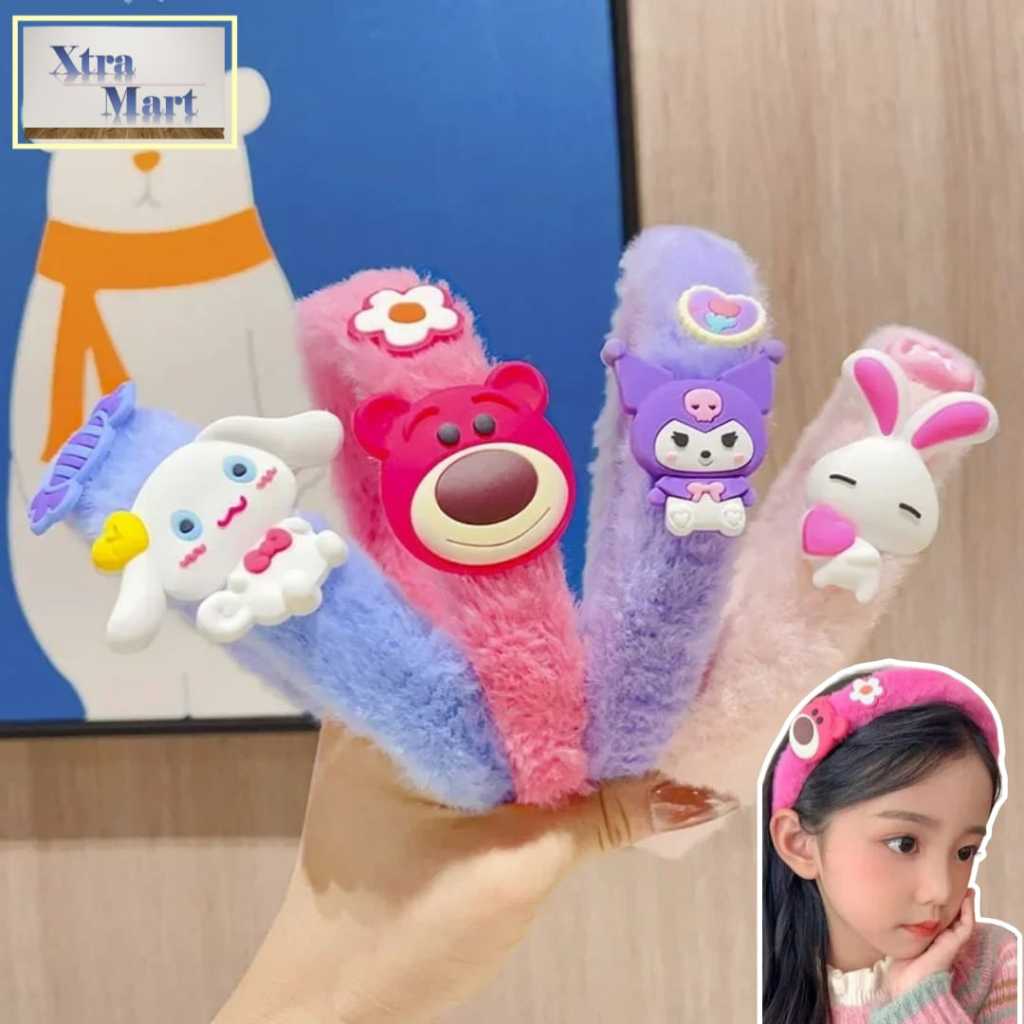Jual XM - Bando Anak Karakter Lucu Elastis Bando Rambut Anak Lucu ...