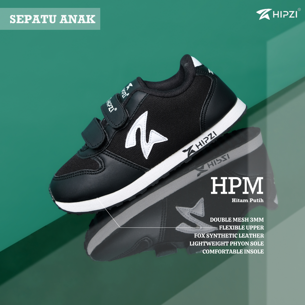 Jual HIPZI - Sepatu Anak Sneaker Laki Laki & Perempuan Sekolah SD TK ...