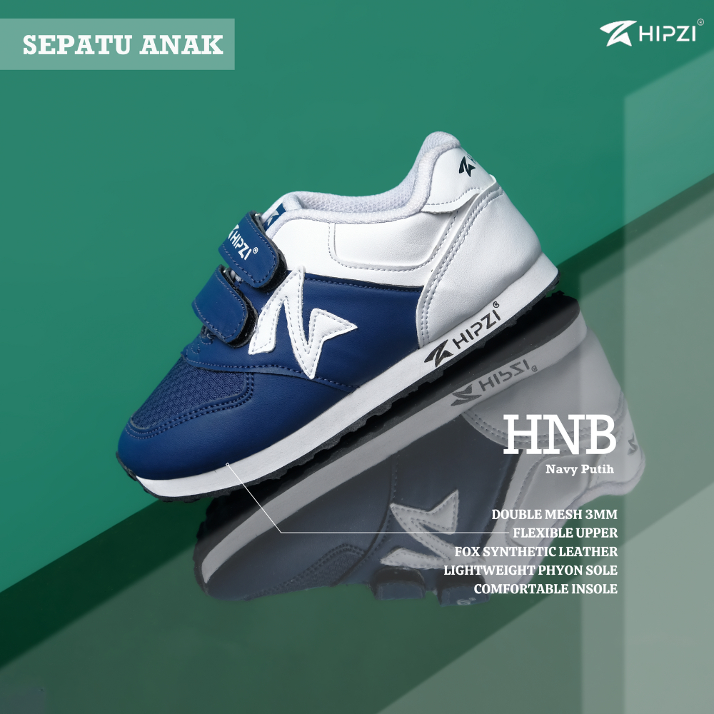 Jual HIPZI - Sepatu Anak Sneaker Laki Laki & Perempuan Sekolah SD TK ...