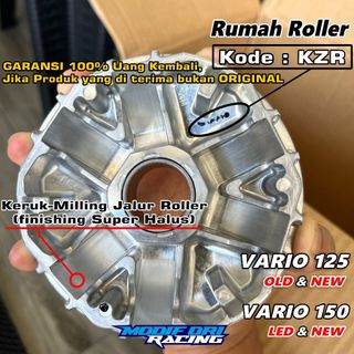 Jual PULLEY VARIO CUSTOM 1 SET BUBUT + KEROK JALUR PART ORIGINAL PULI ...