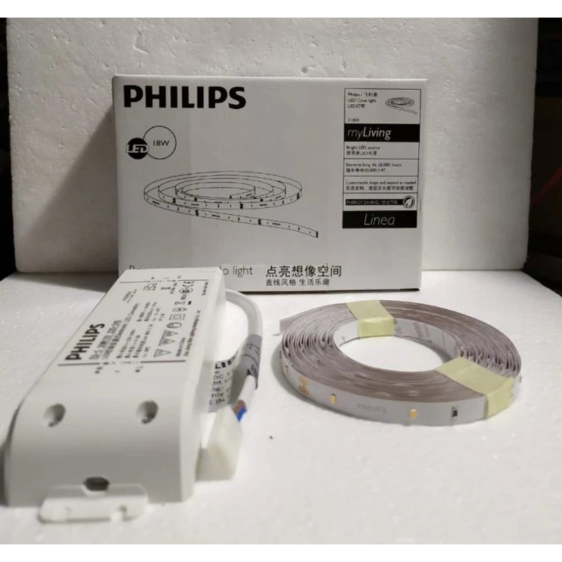 Jual Led Strip Philips DLI 31059 18 Watt 5 Meter 3000K Incl Driver ...