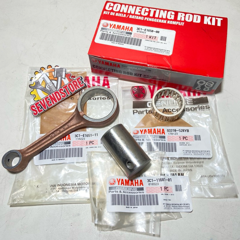 Jual Stang piston seher set conrod kit 3C1 Connecting Rod Assy Yamaha Vixion NVL NVA R15 Jupiter ...