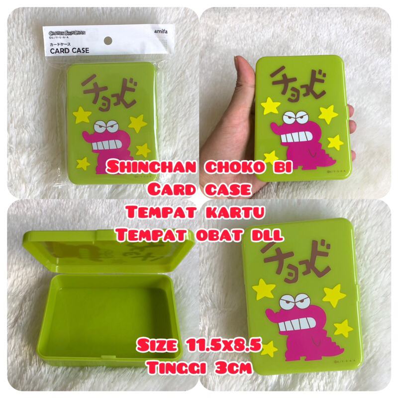 Jual card case shinchan tempat kartu nama tempat obat dll chocobi ...
