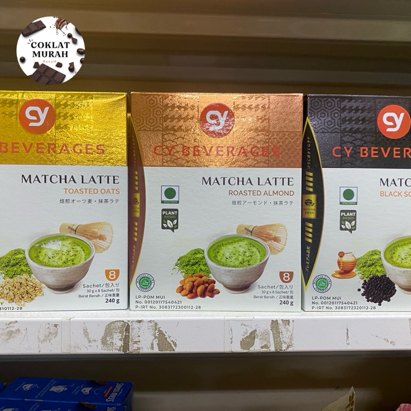 Jual CY BEVERAGES MATCHA LATTE 240gr | Shopee Indonesia