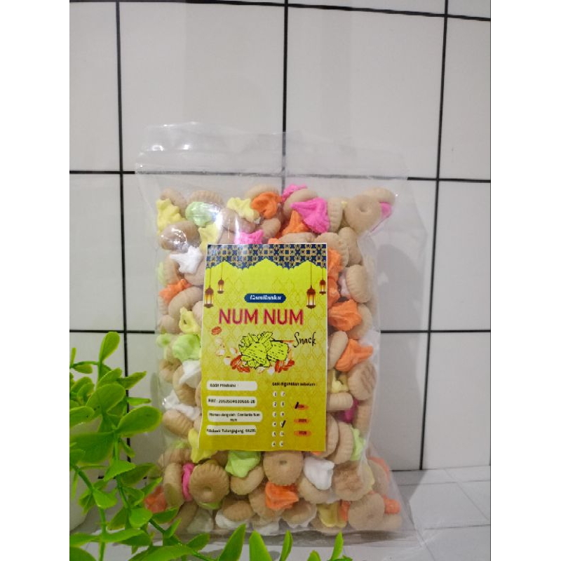 Jual Num Num Snack Gem Rose Kemasan lebaran | Shopee Indonesia