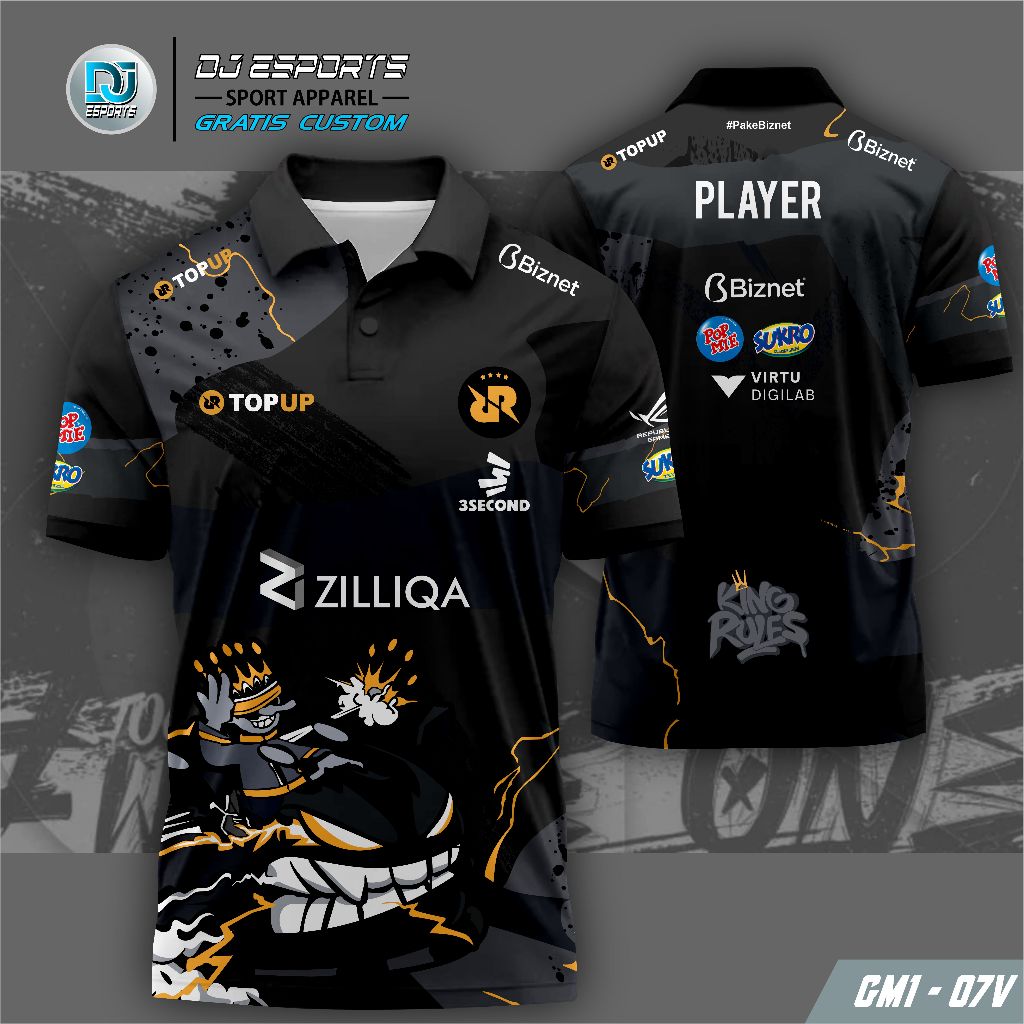 Jual Jersey RRQ MPL Season 13 Anak dan Dewasa Custom Nama Full Printing ...