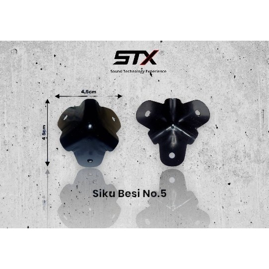 Jual STX - ACCESORIES BOX : Siku Besi No 5 (3 kaki) ukuran 30*30mm ...