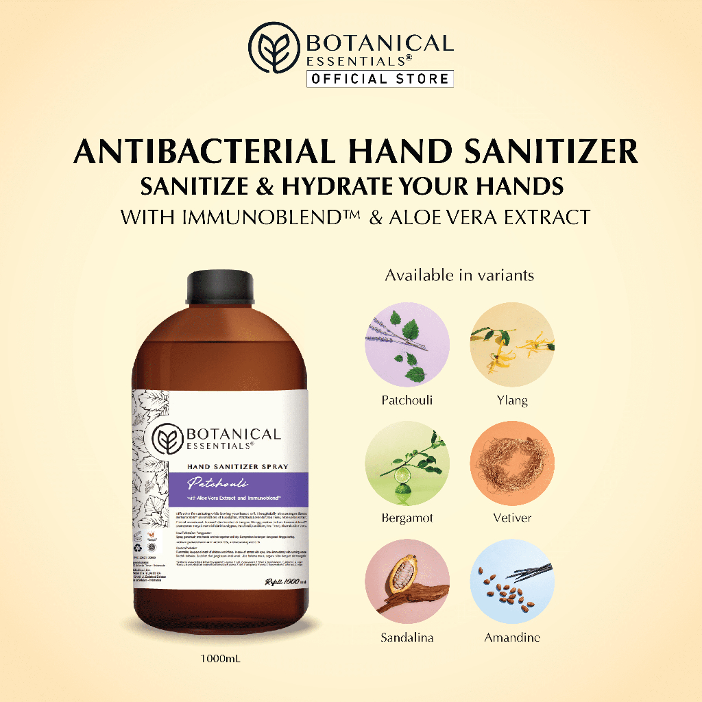 Jual Botanical Essentials - Hand Sanitizer Refill 1L | Shopee Indonesia