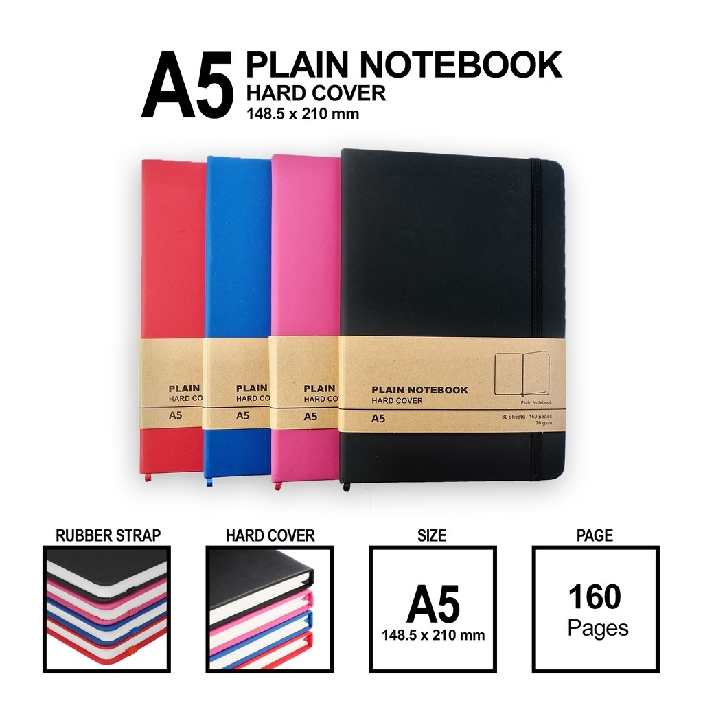 Jual Notebook Polos Jurnal Catatan Gambar Sketsa Hardcover A5 | Shopee ...