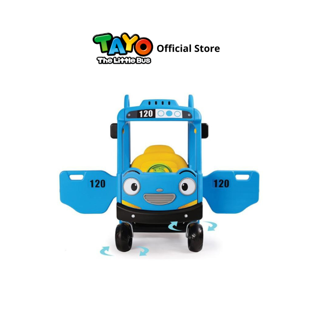 Jual Tayo The Little Bus 217022 Tayo roof Car Ride On Mainan Anak ...