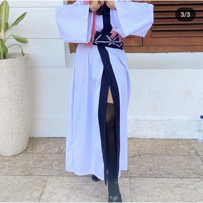 Jual Fullset Sukuna Jujutsu Kaisen Costume Wig Manmei Female Version ...