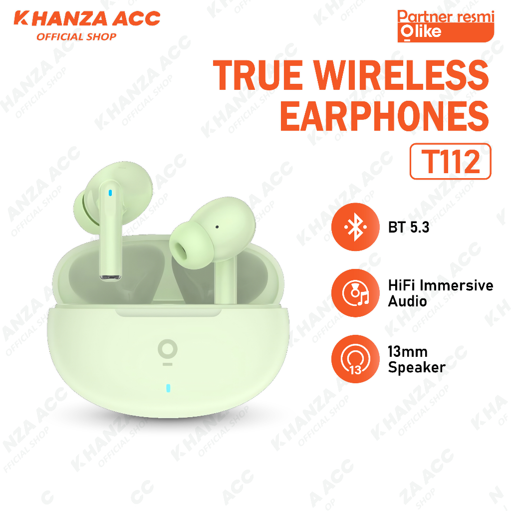Jual KHANZAACC ROBOT T70 Airbuds Headset TWS Bluetooth Earbuds Wireless ...