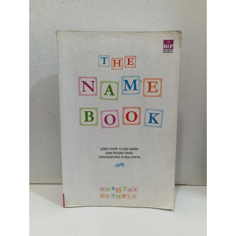 Jual Buku The Name Book by Dorothy Astoria | Shopee Indonesia