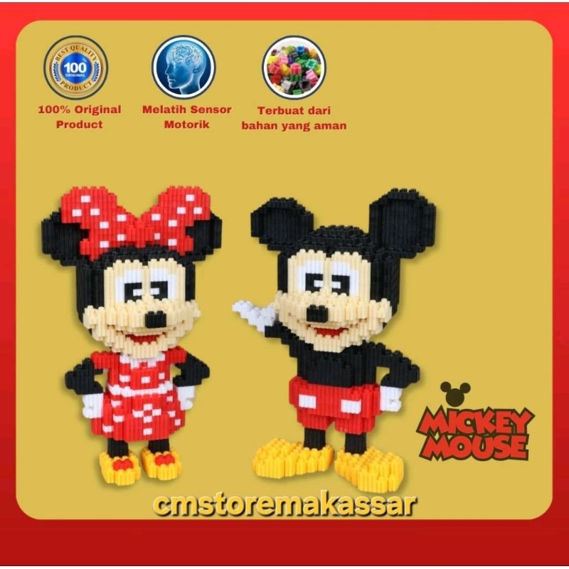 Jual Mainan Balok Susun Anak Lego Bricks Nano Block Puzzle 3D Toys ...