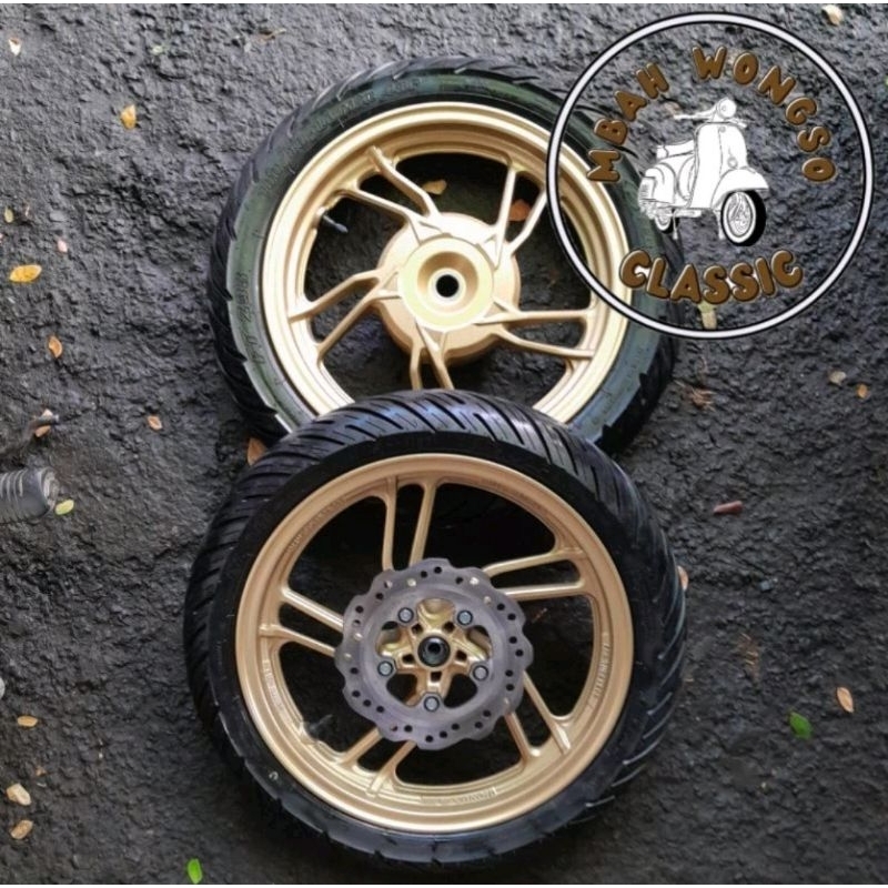 Jual VELG RODA BAN ALL NEW VARIO 125 ALL NEW VARIO 150 GOLD ORIGINAL ...