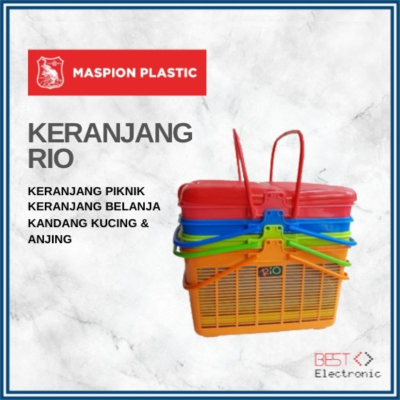 Jual KERANJANG RIO KECIL MASPION KERANJANG PIKNIK / KUCING / ANJING ...