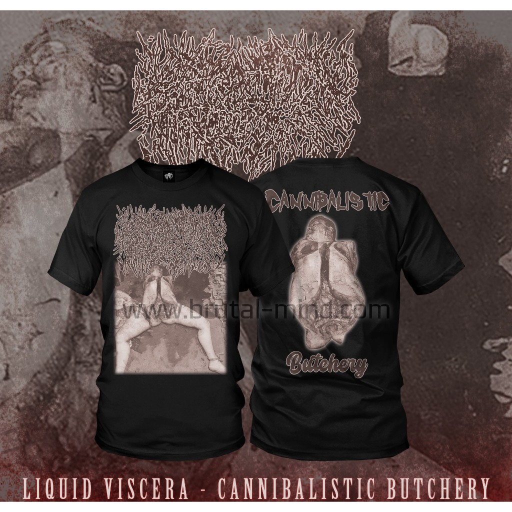 Jual ORIGINAL TSHIRT LIQUID VISCERA - Cannibalistic Butchery | Shopee ...